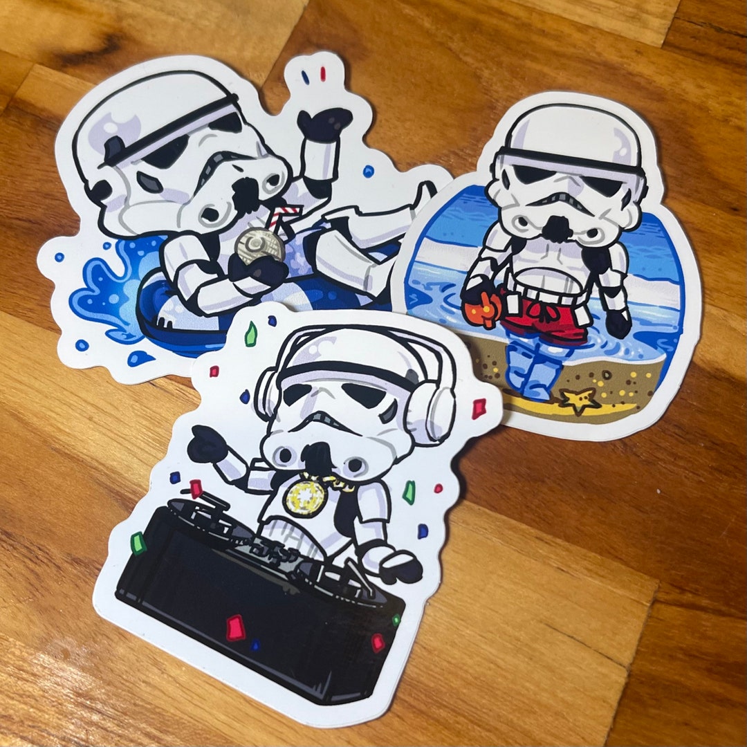 Cute Trooper Sticker Pack - Etsy