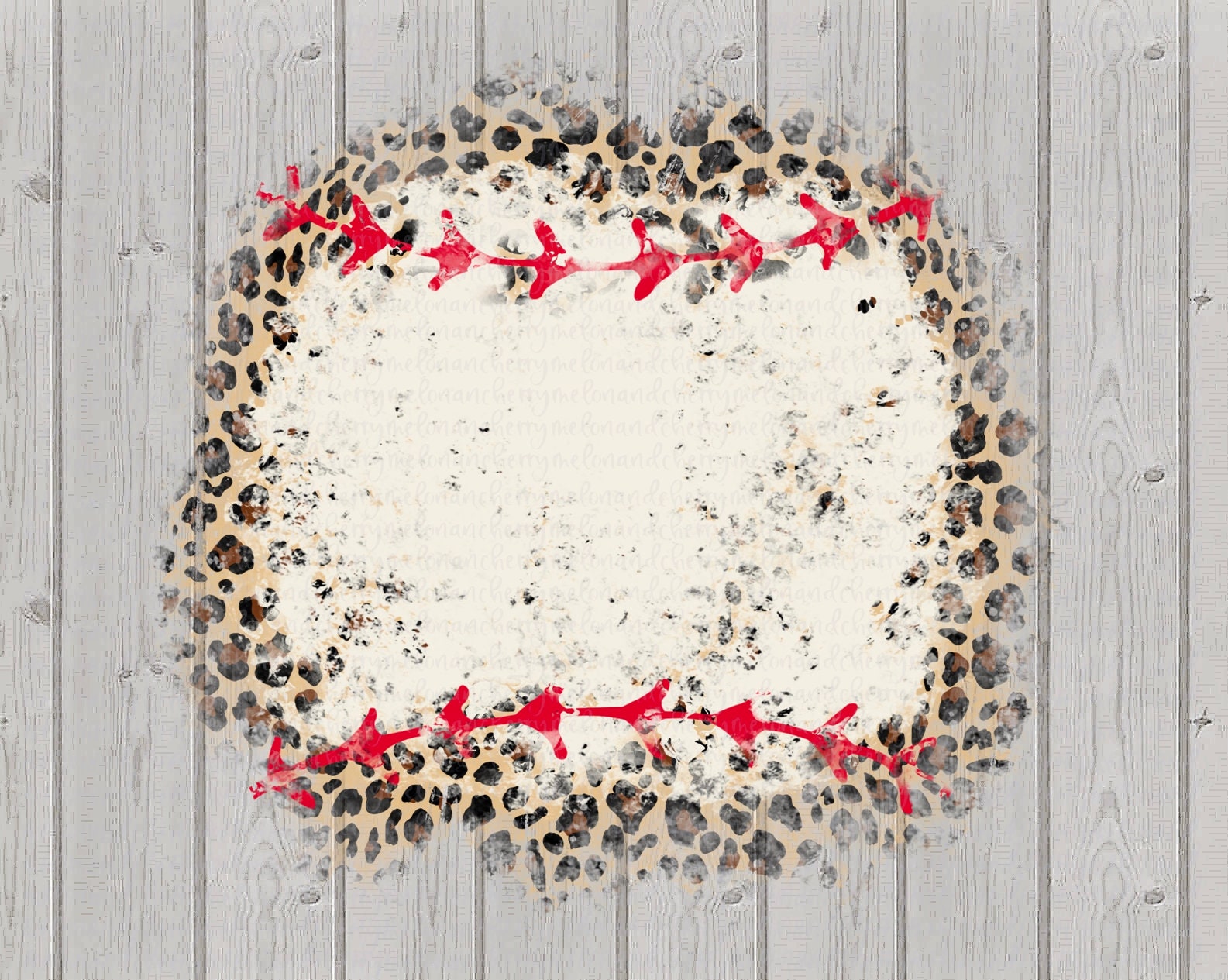 Baseball Distressed Leopard Background Sublimation Design - Etsy