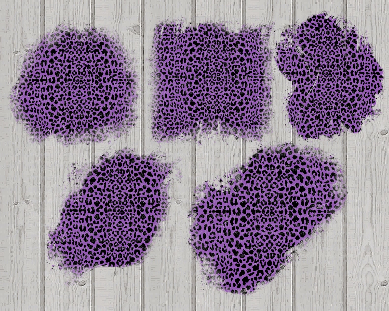 Distressed Purple Leopard Print Png Background Sublimation - Etsy