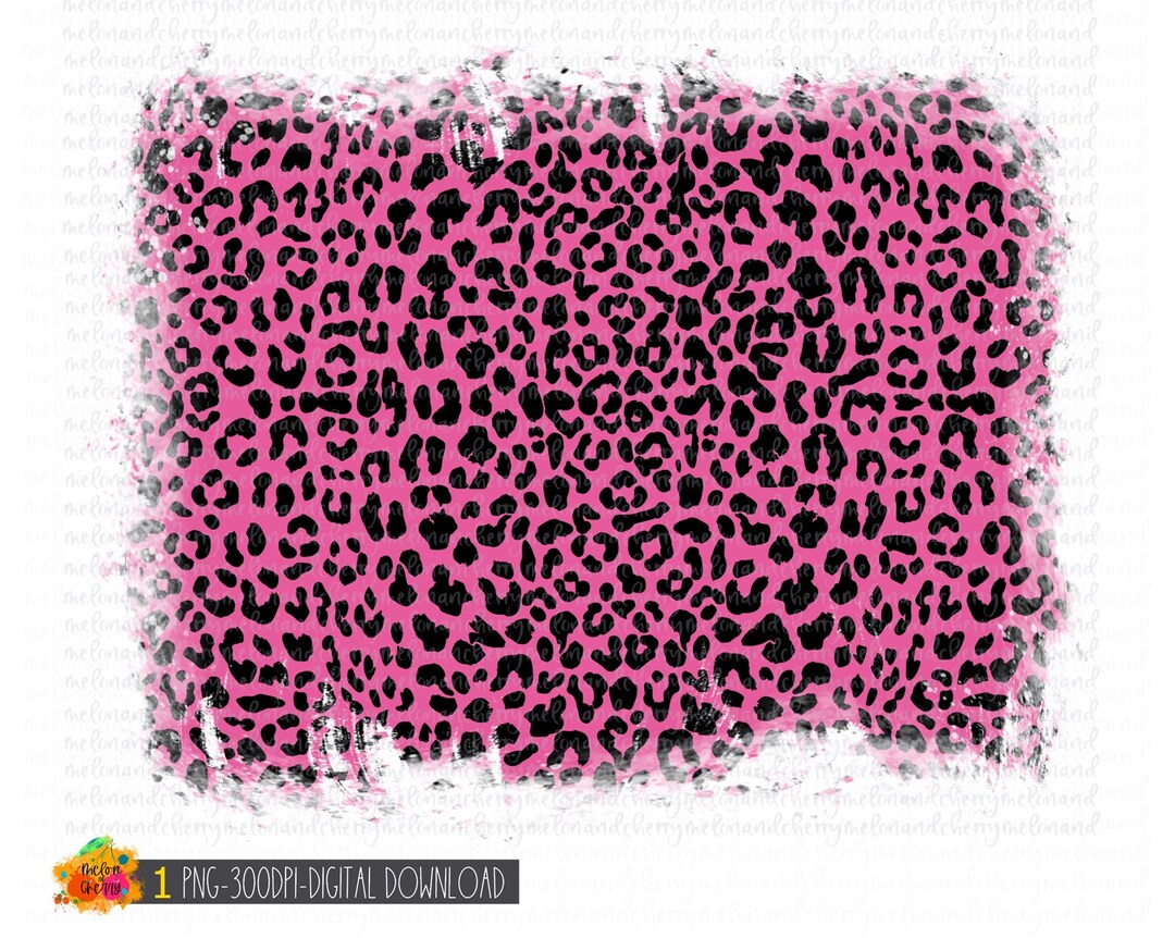 Distressed Leopard Background Sublimation Design Download - Etsy