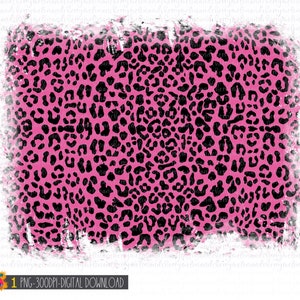 Distressed Leopard Background Sublimation Design Download - Etsy