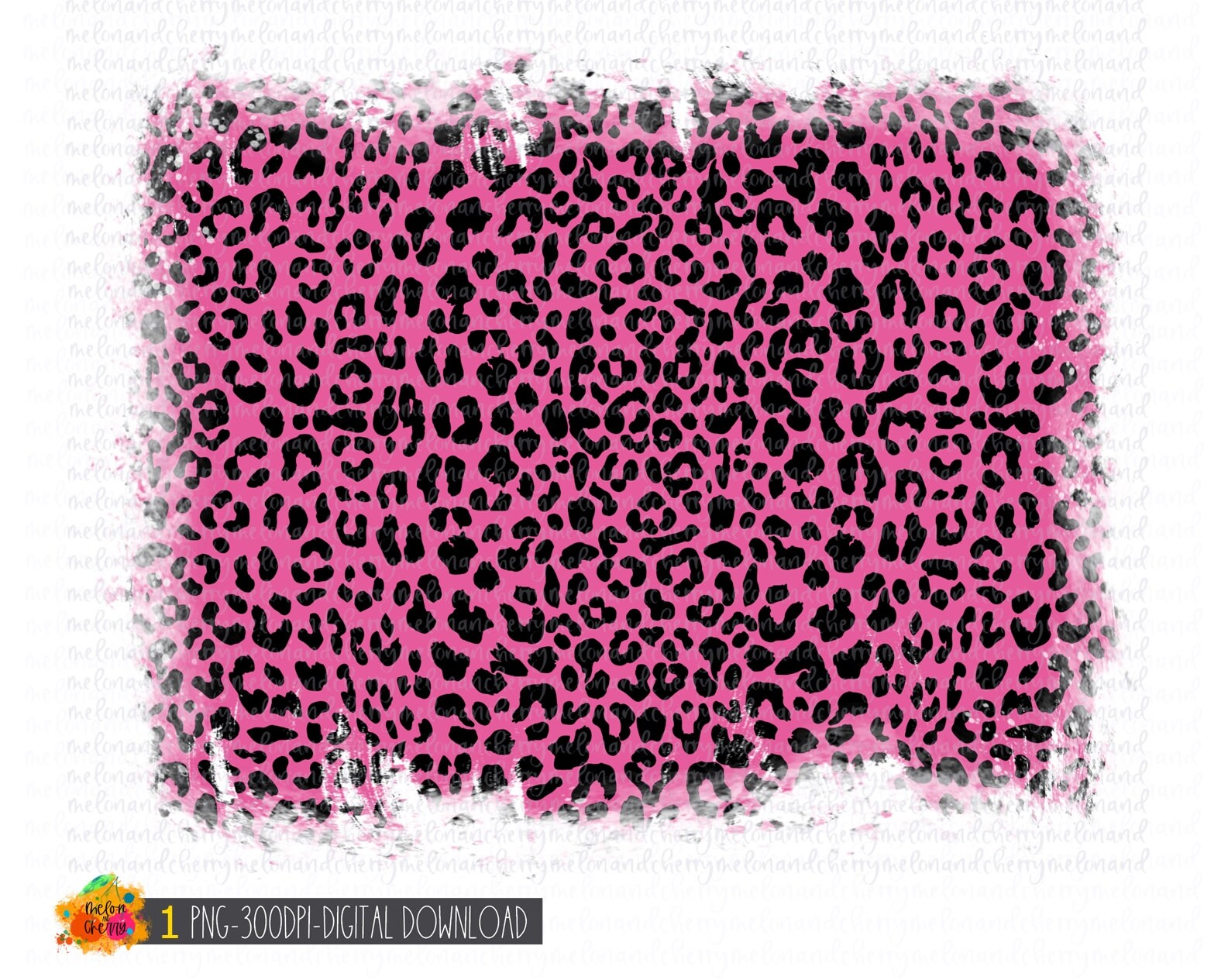 Distressed Leopard Background Sublimation Design Download - Etsy