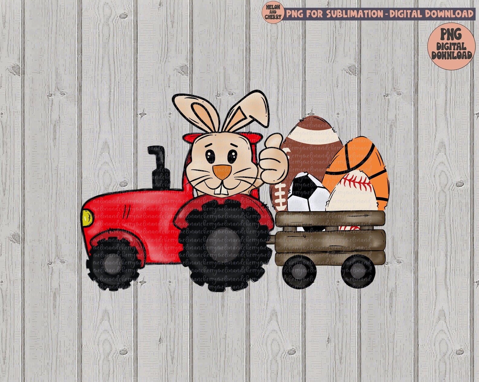 Easter Tractor Png Easter Png Sublimation Design Download - Etsy