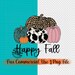 Happy Fall Leopard Pumpkin Png Sublimation Design Download - Etsy