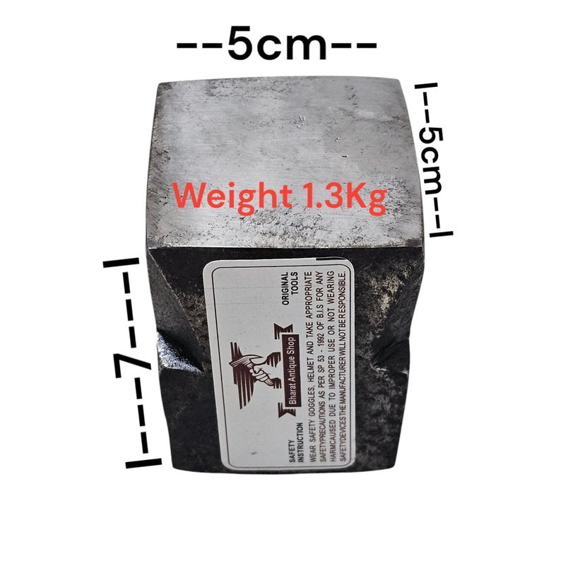 Mini Square Iron Block Bench Anvil Useful Blacksmith Jewelry Making ...