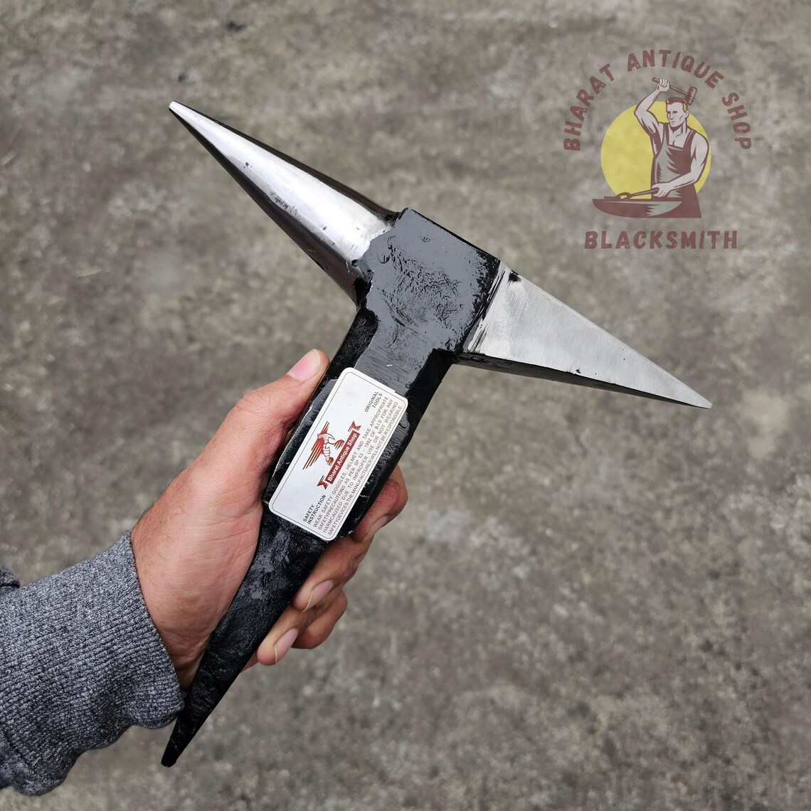 T Iron Heavy Forged Anvil Bench Anvil Useful Blacksmith Hardware Making ...