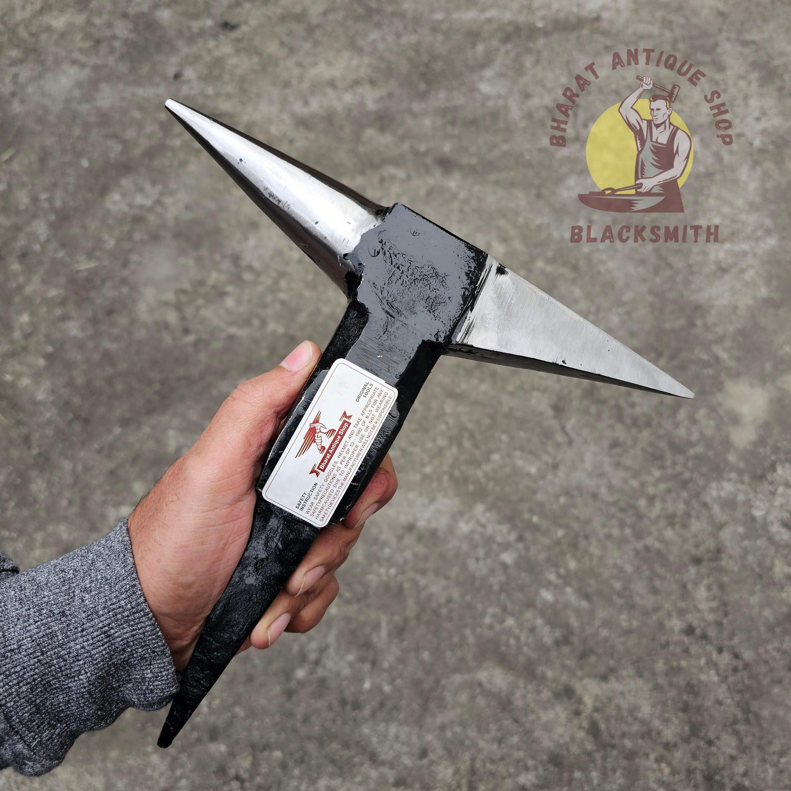 T Iron Heavy Forged Anvil Bench Anvil Useful Blacksmith Hardware Making ...