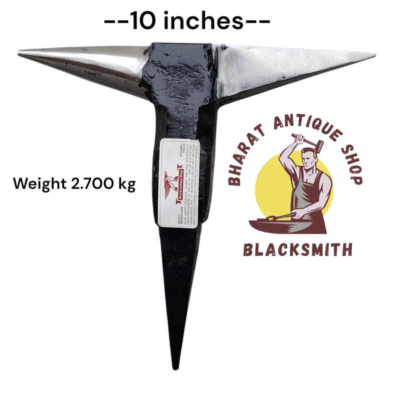 T Iron Heavy Forged Anvil Bench Anvil Useful Blacksmith Hardware Making ...