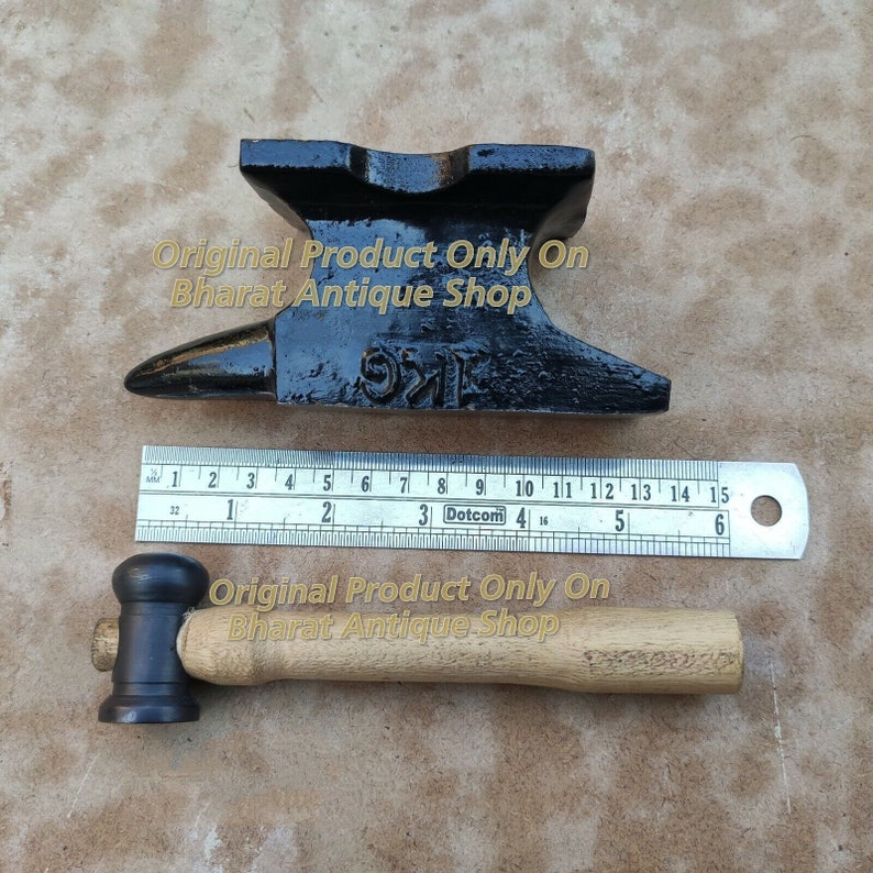 Mini Iron Anvil With Hammer Useful Jewelry Making Tools - Etsy