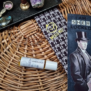 Sherlock Perfume Oil, Sherlock Holmes Inspired, BBC - Etsy