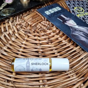 Sherlock Perfume Oil, Sherlock Holmes Inspired, BBC - Etsy
