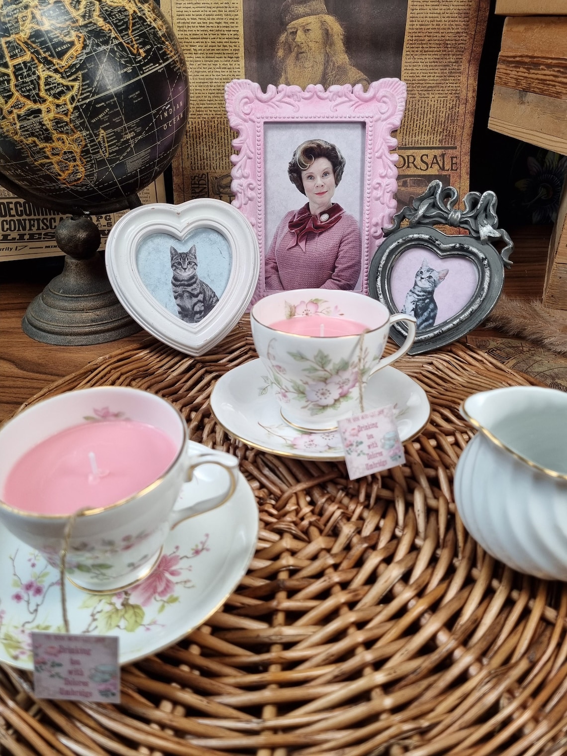 Drinking Tea With Dolores Umbridge Candle Wizard Bookish - Etsy