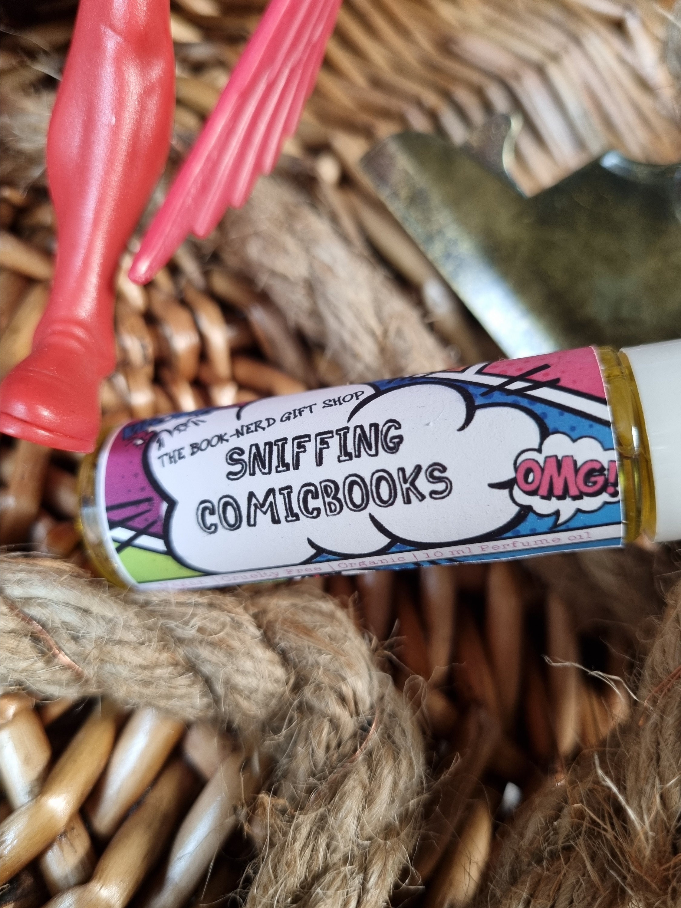 Sniffing Comicbooks Perfume Oil Comics | Etsy