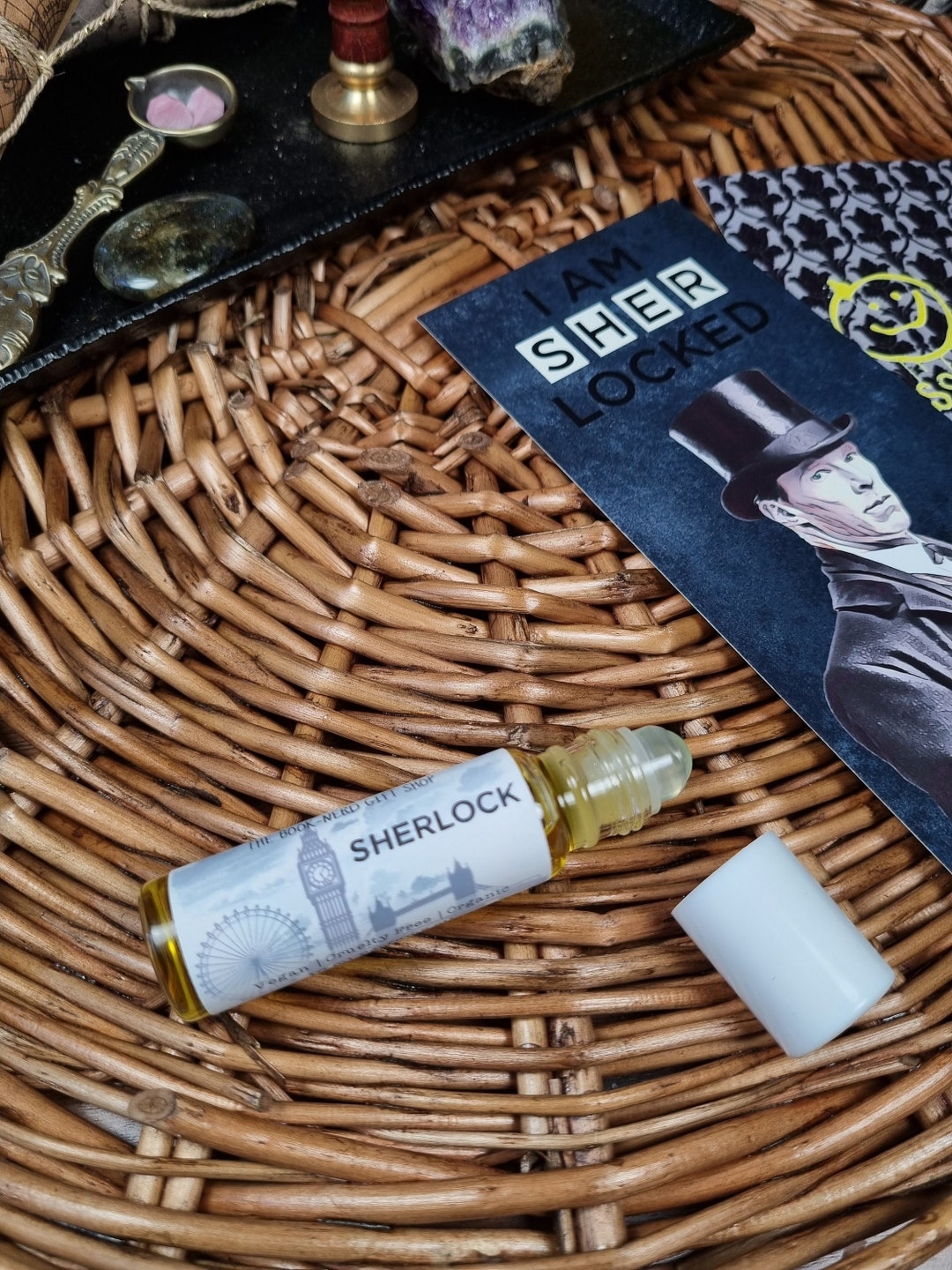 Sherlock Perfume Oil, Sherlock Holmes Inspired, BBC - Etsy