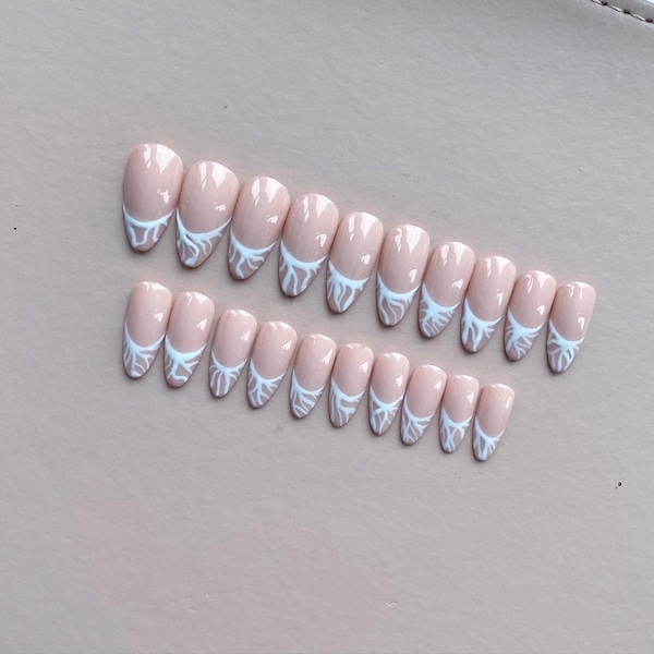 Stick on French Tip - Etsy