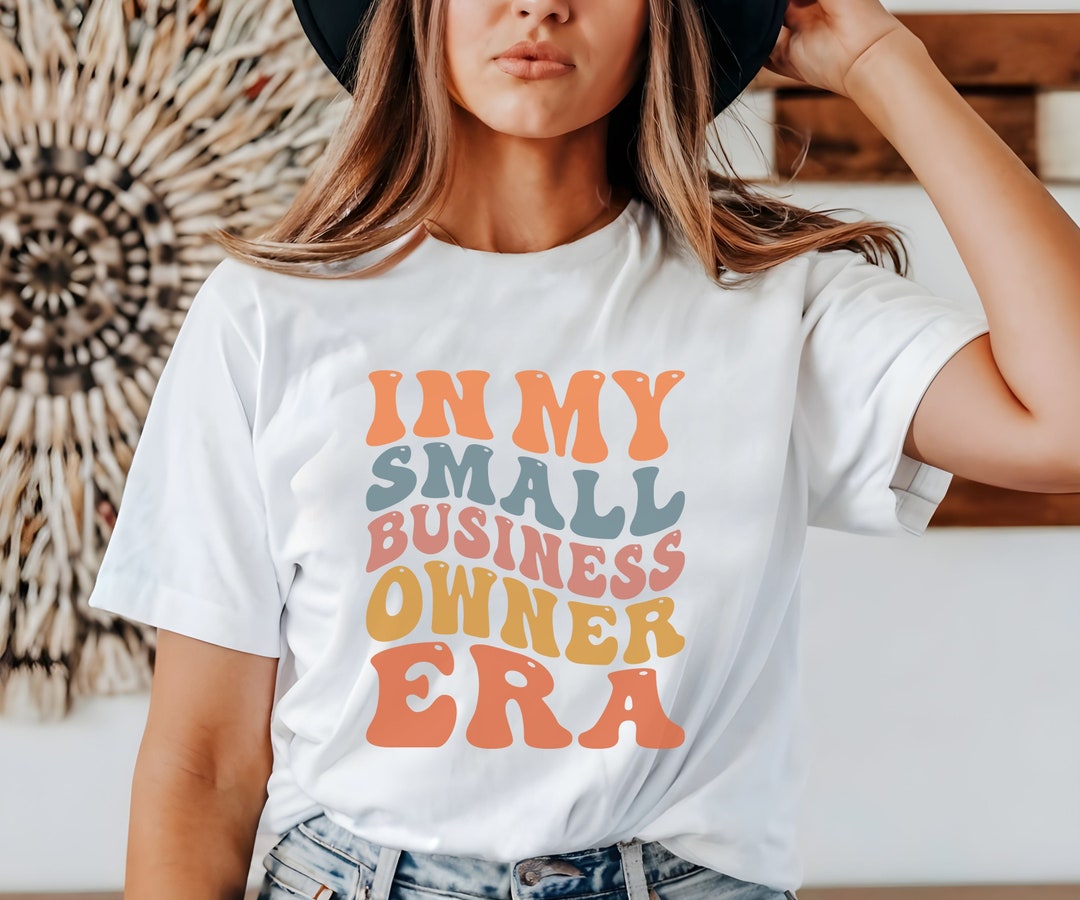 Small Business Owner Unisex Jersey Short Sleeve Tee White Retro T-shirt ...