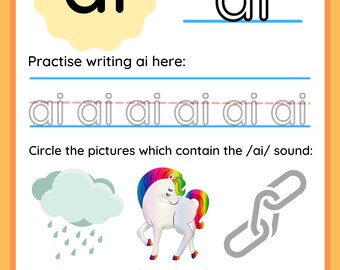 Printable Digital Phonics Worksheet Letter K /k/ Phoneme - Etsy