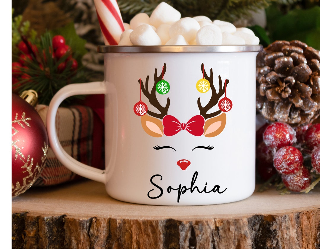 Personalized Hot Chocolate Mugs for Kids Christmas Mug Hot - Etsy
