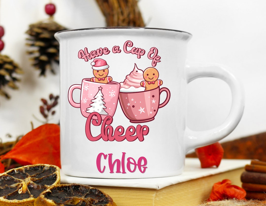 Personalized Hot Chocolate Mugs for Kids Christmas Mug Hot - Etsy
