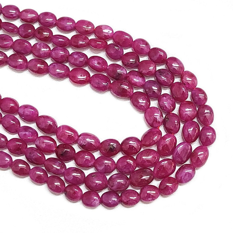 Ruby Beads - Etsy