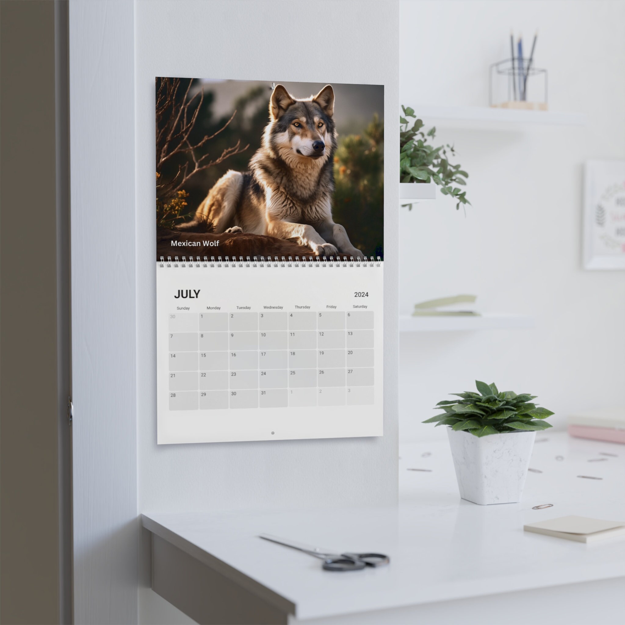 Endangered Species Calendar (2024) sold by Fireplace High-Rise | SKU ...
