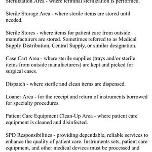 The Complete Sterile Processing Study Guide - Etsy