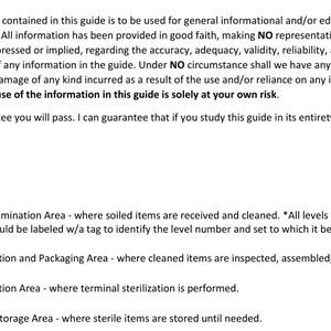 The Complete Sterile Processing Study Guide - Etsy