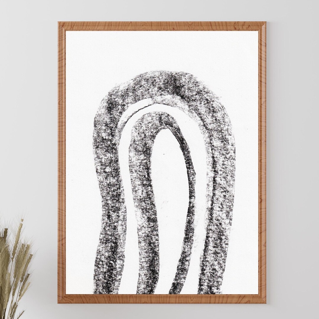 ARCH Printable Art Fine Art Digital Download Minimalist - Etsy