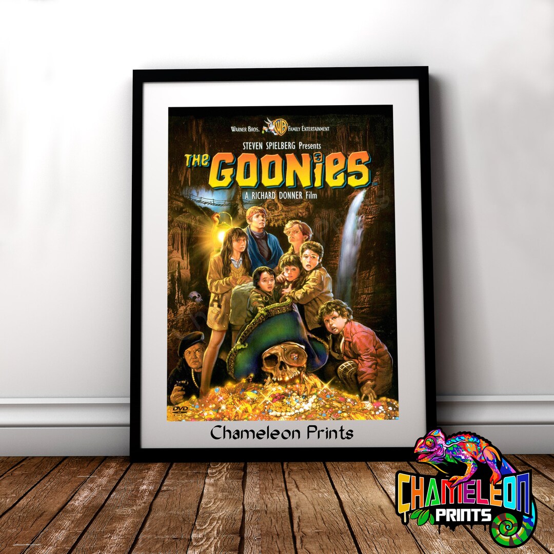 The Goonies Poster buy 2 Get 1 Free Use Discount Code BUY2GET1FREE - Etsy