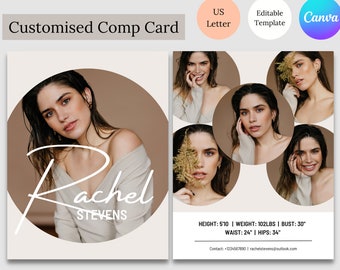 Acting Comp Card - Etsy