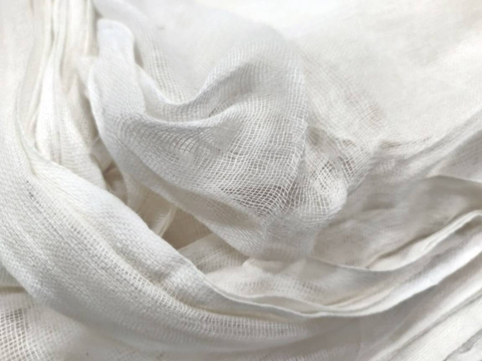 Unbleached Cotton Cheesecloth, Ultra Fine Mesh, 36