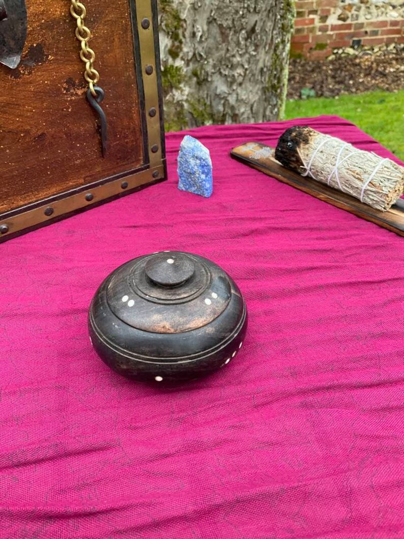 Witch Trinket Box Wiccan Altar Decoration Pagan Gift - Etsy