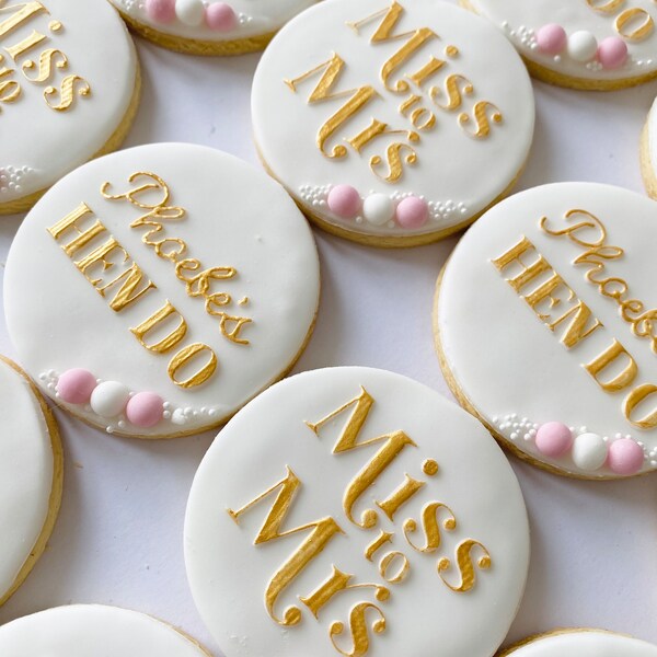 Hen Party Cookies - Etsy UK