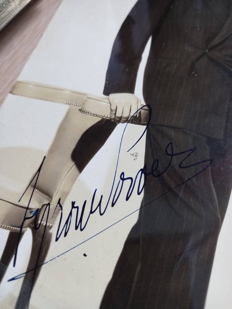 Tyrone Power Signed Studio Portrait 20th Century Fox by Frank Powolny ...