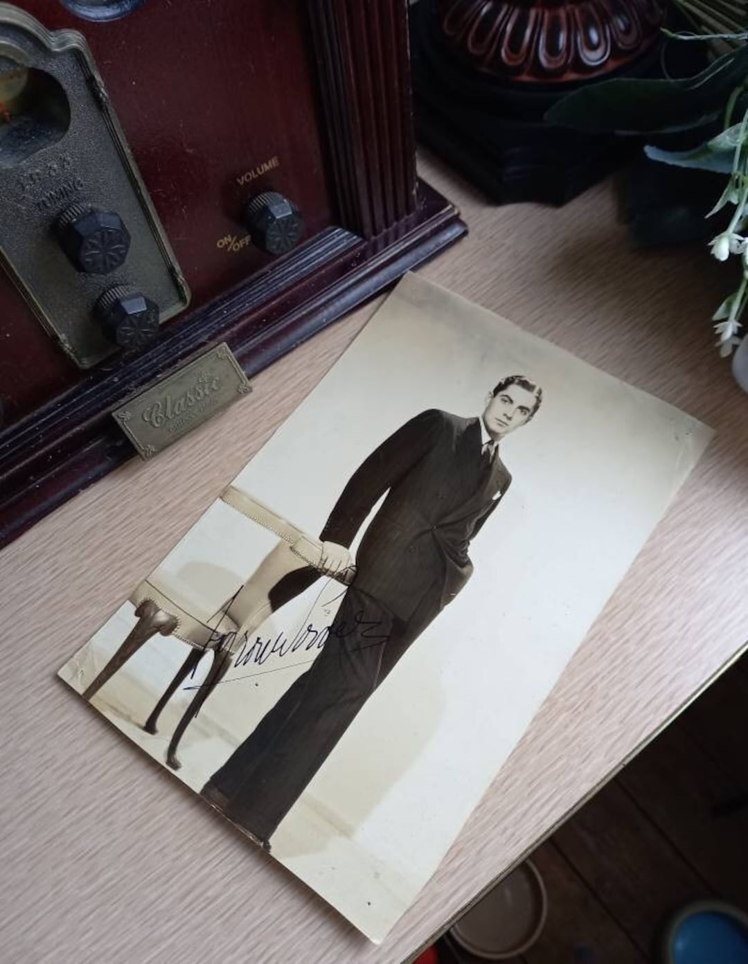 Tyrone Power Signed Studio Portrait 20th Century Fox by Frank Powolny ...