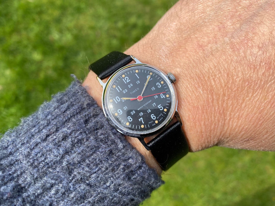 Mens Vintage Timex Sprite Watch Dated 1970 Military Type - Etsy UK