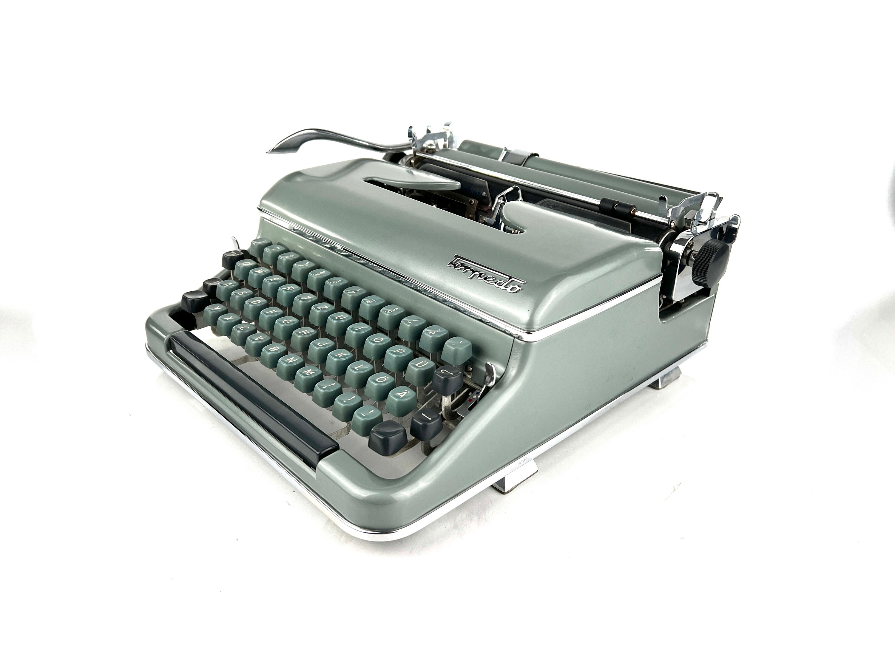 Torpedo Vintage Typewriter Perfect Condition - Etsy