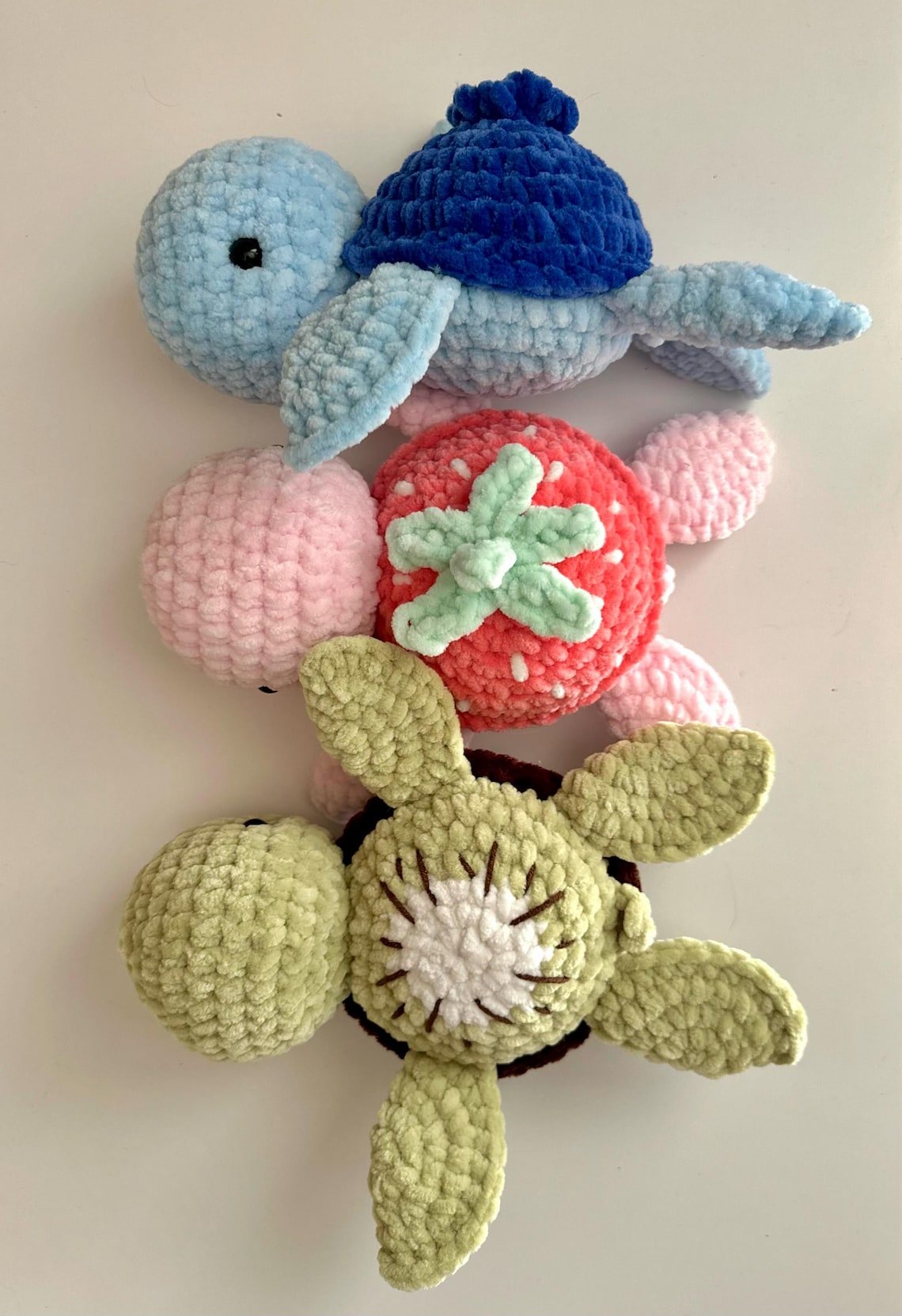 Fruity Turtles 3-in-1 Crochet Pattern PDF File | Turtle Pattern ...