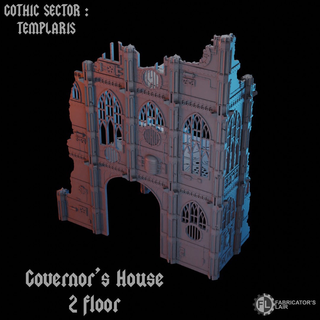 Governor's House 2 Floors Gothic Sector Templaris Fabricator's Lair ...