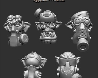 Gas Mask Miniature - Etsy