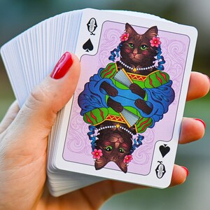 Playing Cards Deck - Cats Century, Poker Cards, Unique Design, 54 Cads ...
