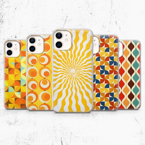 Retro 70s Groovy Floral Phone Case Vintage Hippie Cover for - Etsy