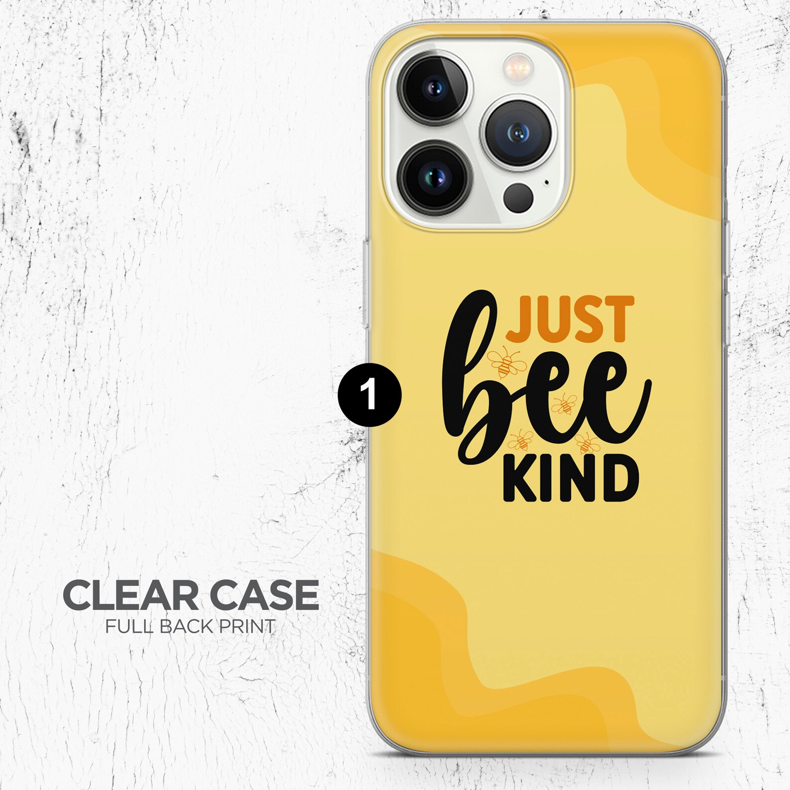 Bee Phone Case Bumble Bee Flower Cover for iPhone 14, 13, 12 Pro, 11 ...