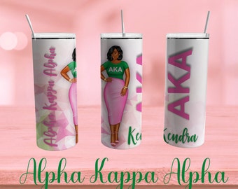 Personalized Aka Tumbler | Etsy