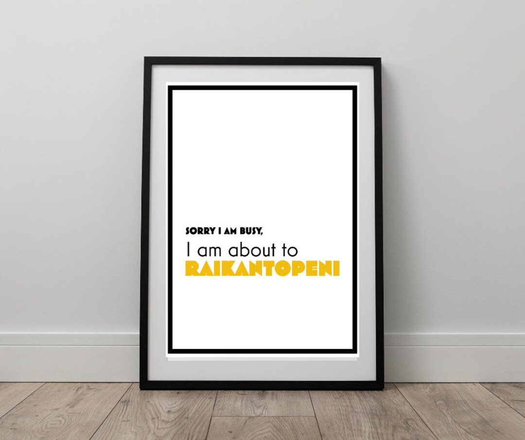 Thai BL Raikantopeni Iconic Phrases Digital Art Print, Canvas, Sticker ...