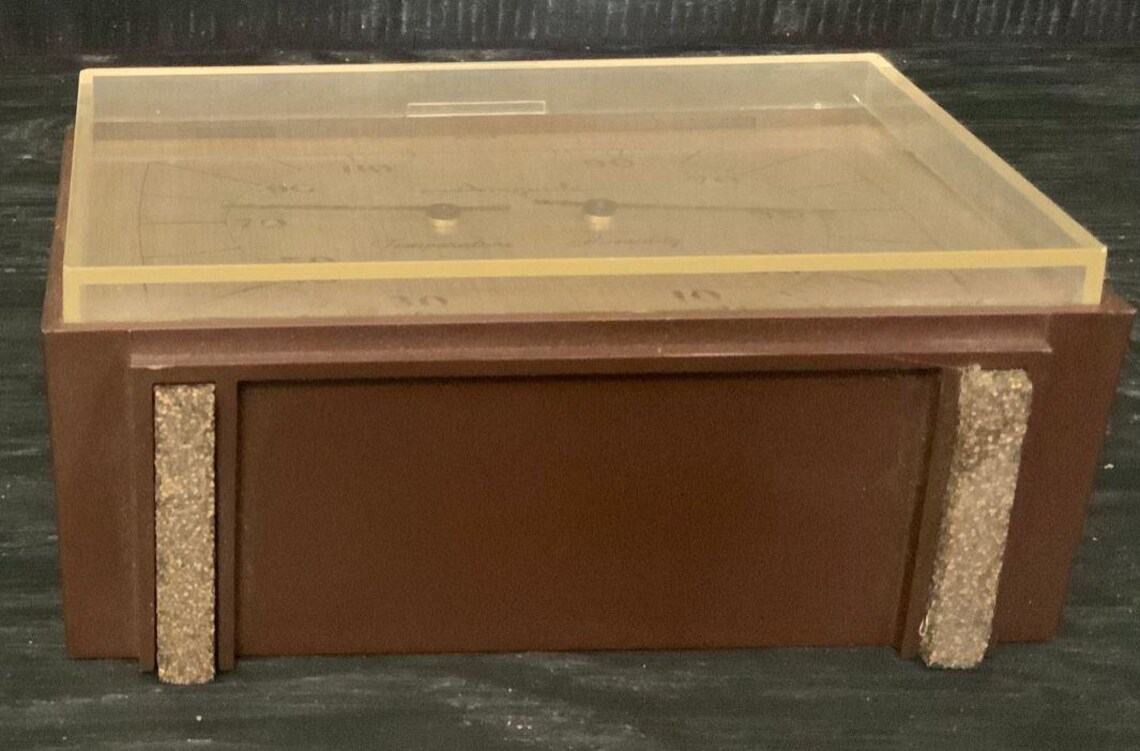 Vintage Airguide Desktop Thermometer and Humidity Gauge - Etsy