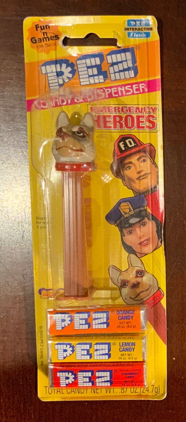 Emergency Heroes Pez Dispensers - Etsy