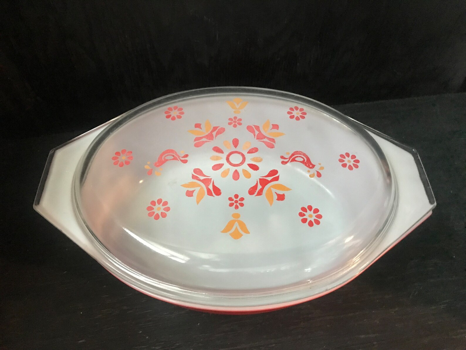 Pyrex Friendship 2.5 Qt. Casserole Dish With Lid 045 - Etsy