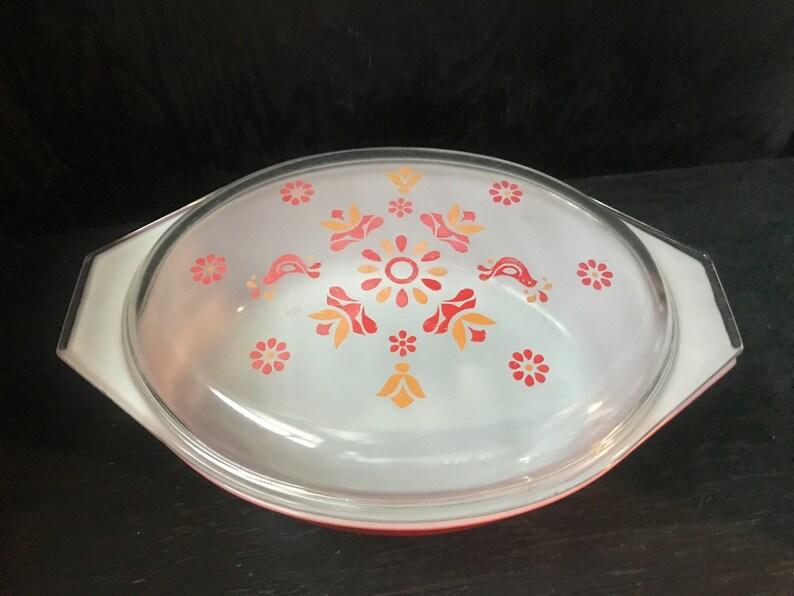 Pyrex Friendship 2.5 Qt. Casserole Dish With Lid 045 - Etsy