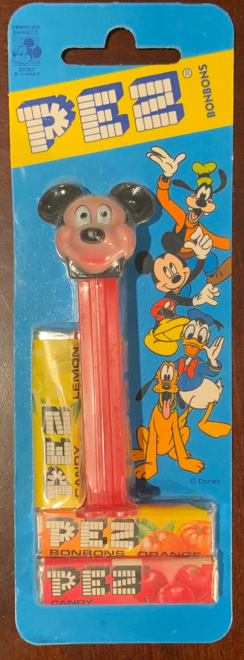 Vintage Mickey Mouse and Friends Pez Dispensers New on Cards - Etsy